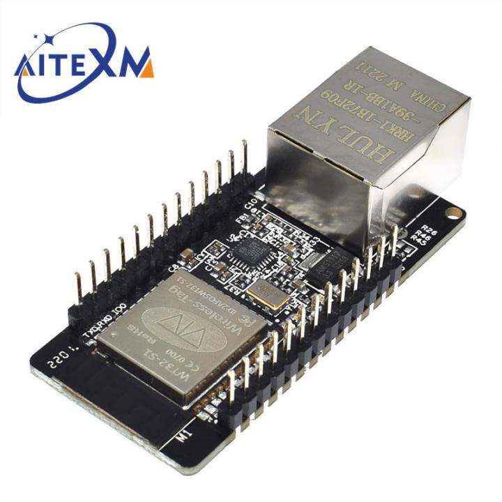 Holiday Discounts Wt32 Eth01 Embedded Serial Port Networking Bluetooth Compatible Ethernet Wifi 