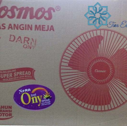 COSMOS 12- DARN ONY Desk Fan (Xtra Obat Nyamuk) | Lazada Indonesia