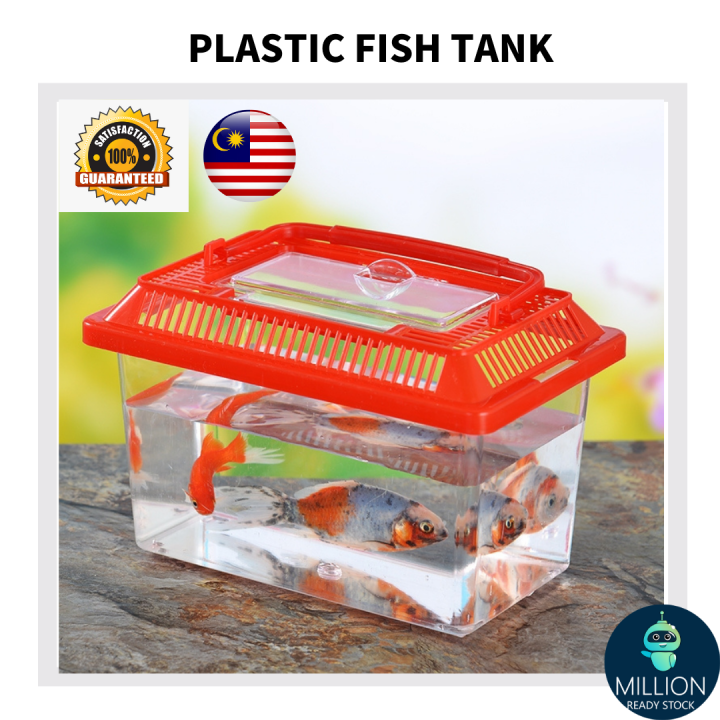 Plastic Fish Tank / Tangki Ikan Plastik | Lazada