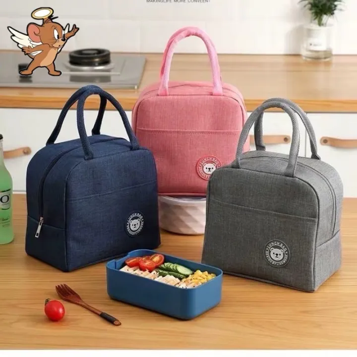 ⊕ Miniso Lunch Bag with Insulating Liner - Bento Box | Lazada PH