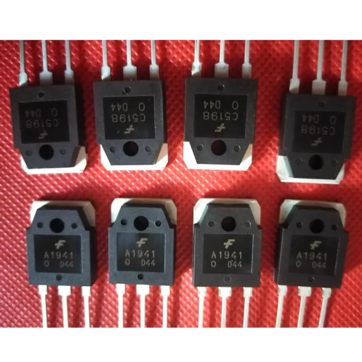 8pcs 4pairs Power Transistor for Konzert 502 Amplifier | Lazada PH