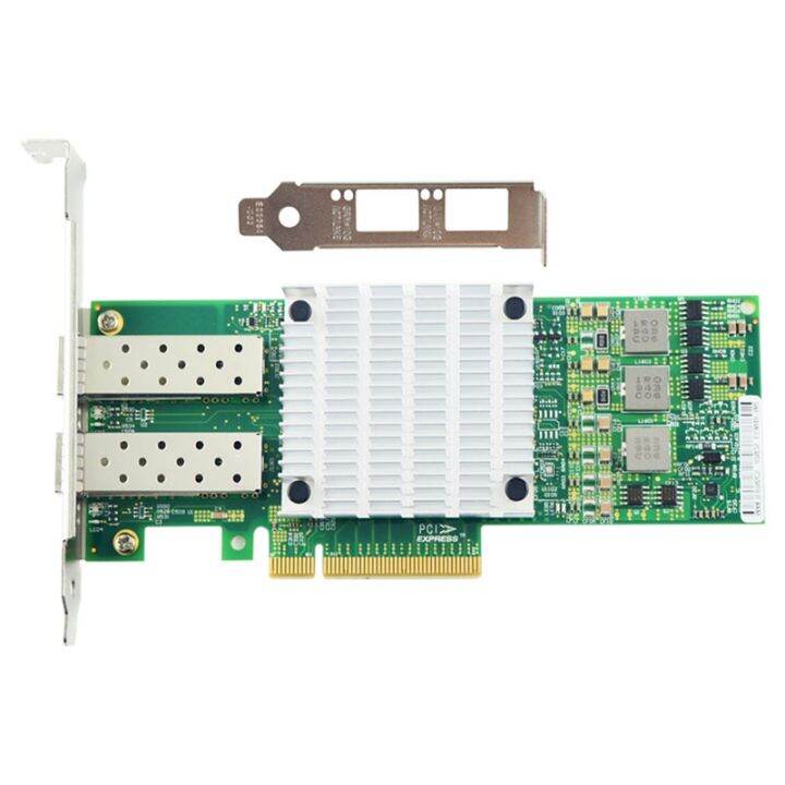 Dual Port 10 Gigabit Ethernet Network Card PCI Express Port Fiber ...