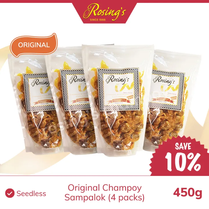 Rosing's Tamarind Candy (Champoy Sampalok Original Flavor) 450 grams ...