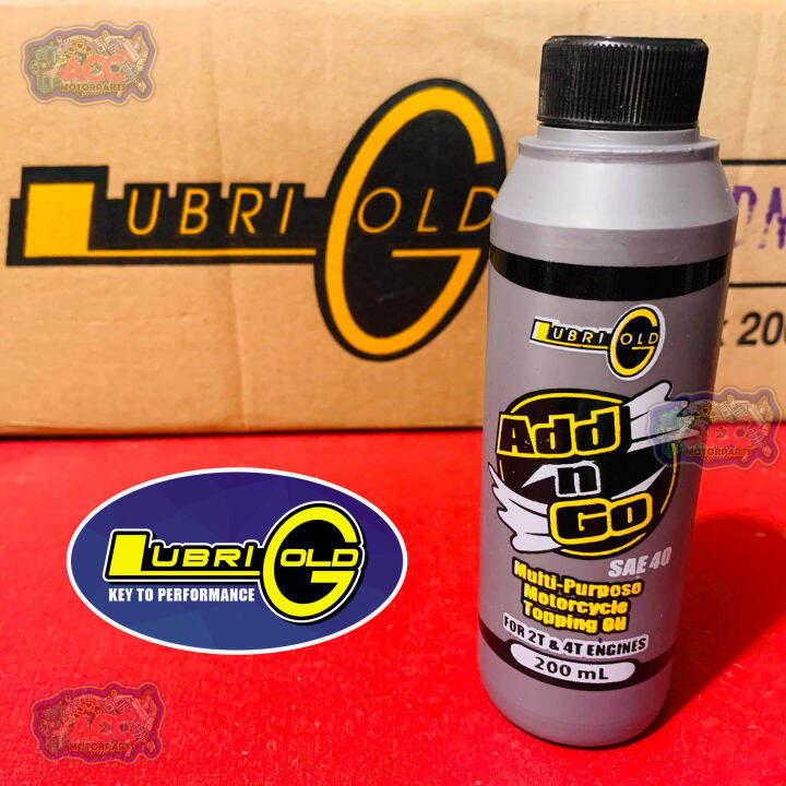 Lubrigold ADD n GO SAE 40 Banto 200ml for 4T & 2T Engine Oil - Multi ...