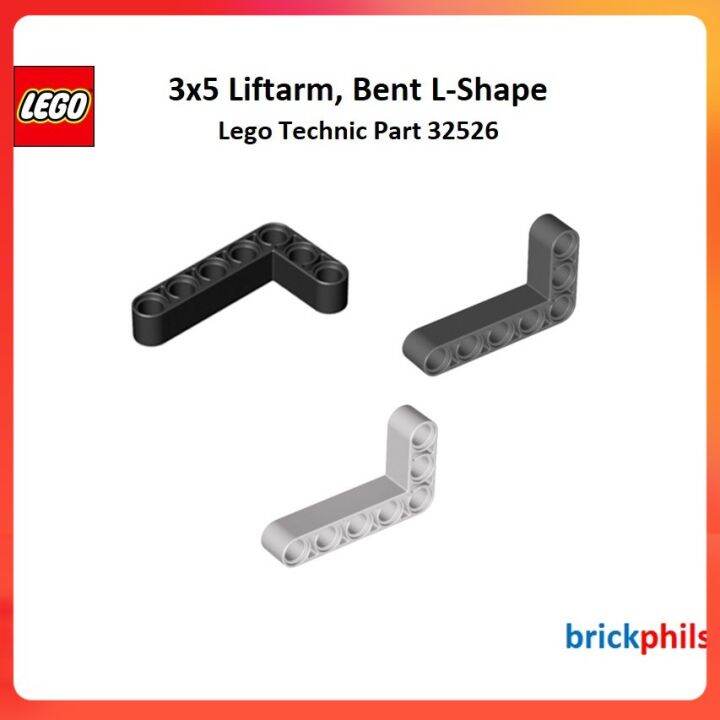 Lego Technic Part 32526 - 3x5 Liftarm, Bent L-Shape | Lazada PH