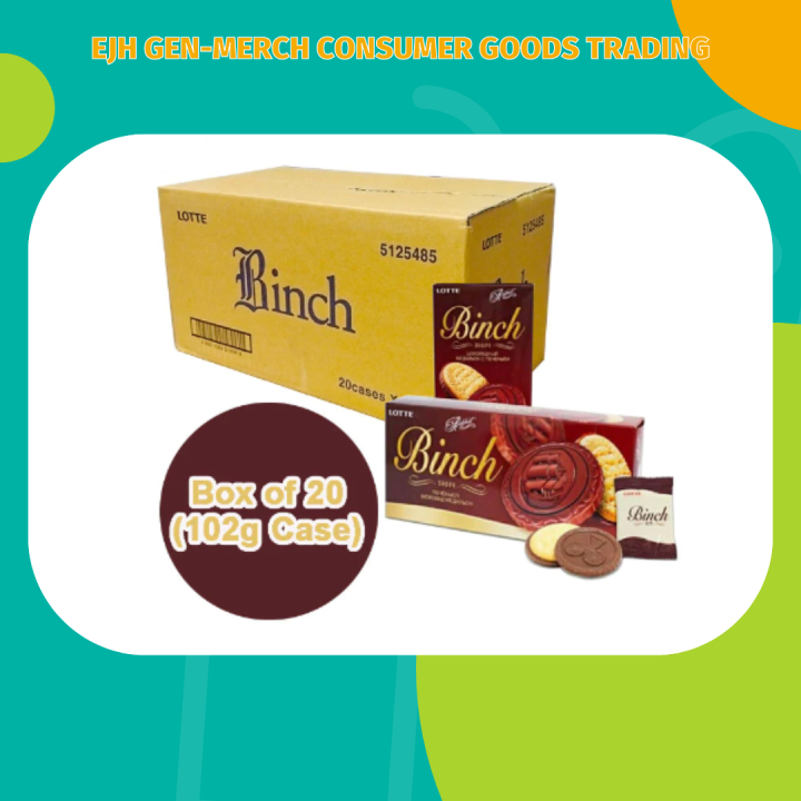 Lotte Binch 102g (Box of 20) | Lazada PH