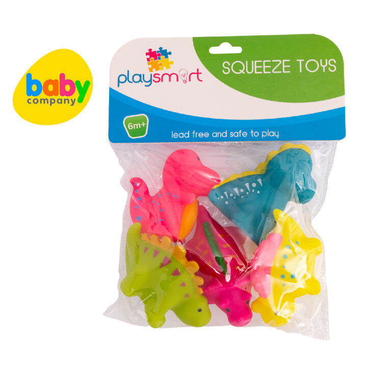 Playsmart 5 pc Squeeze Toys - Boys | Lazada PH