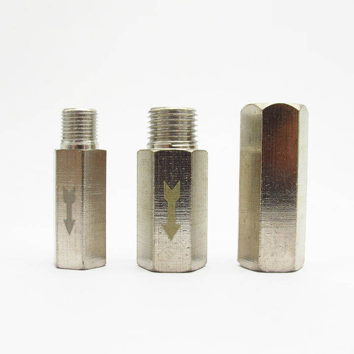 【YY】18"; 14"; 38"; 12"; 34"; BSP Female Male ss Pneumatic Check Valve ...