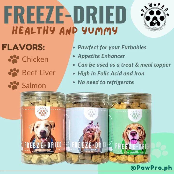 Paw Pro Freeze Dried All Meat Dog and Cat Treats | Lazada PH