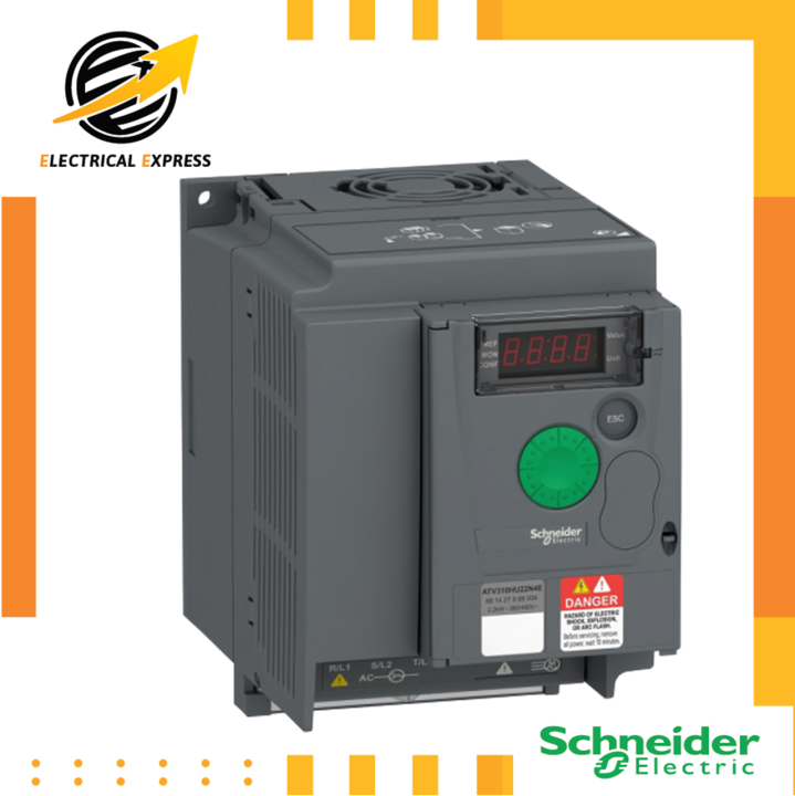 ATV310HU22N4E / 3 แรง / VSD 2.2kW, 3Hp, 3P, 380V / Inverter / Schneider ...