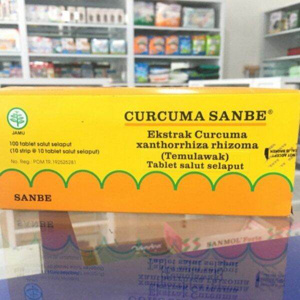 CURCUMA SANBE 10 TABLET / STRIP / Tablet herbal ini digunakan untuk ...
