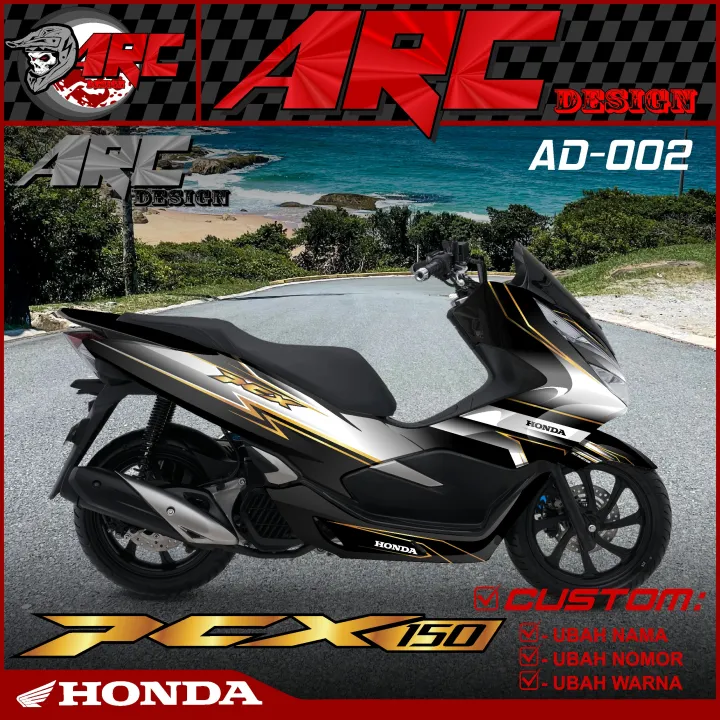 Decal Sticker Variasi Honda PCX 150 Fullbody - Dekal Stiker PCX150 ...