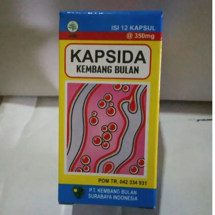 BERSIH DARAH KEMBANG BULAN KAPSIDA KAPSUL | Lazada Indonesia