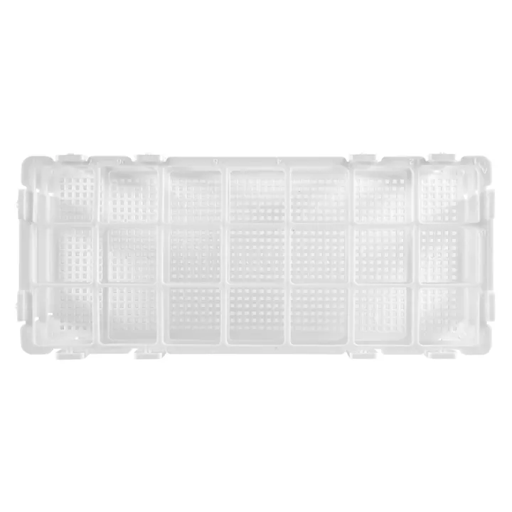 Plastic Test Tube Rack for 30mm Tube, 21 Well, White,Detachable (21 ...
