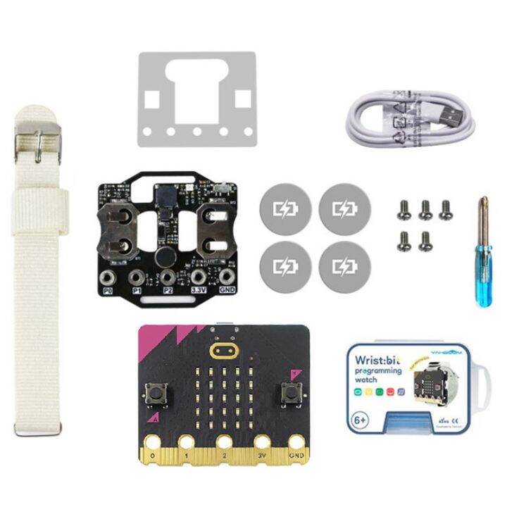 Wearable Watch Kit BBC Micro:Bit Compatible with Microbit V2 Board ...