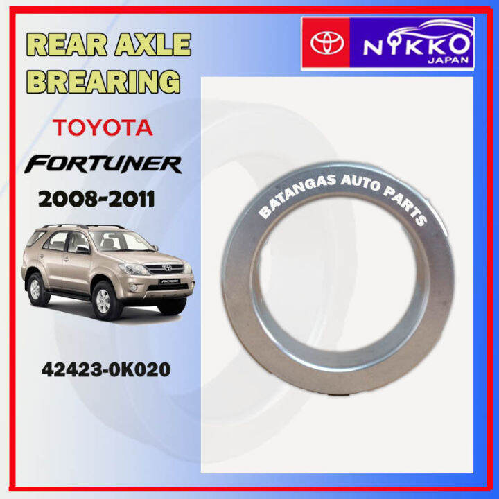 REAR AXLE BEARING INNER RIGHT TOYOTA FORTUNER 1KD/2KD 2008-2011 NIKKO ...
