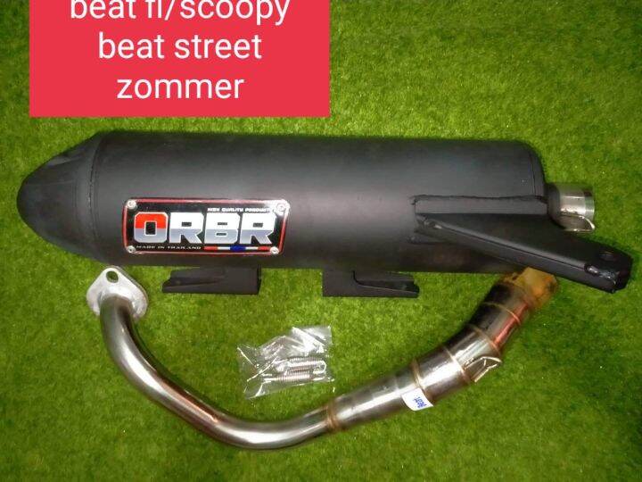 ORBR CHICKEN PIPE V2 FOR SUZUKI SKYDRIVE 125 CARB /HONDA CLICK V2 125i ...