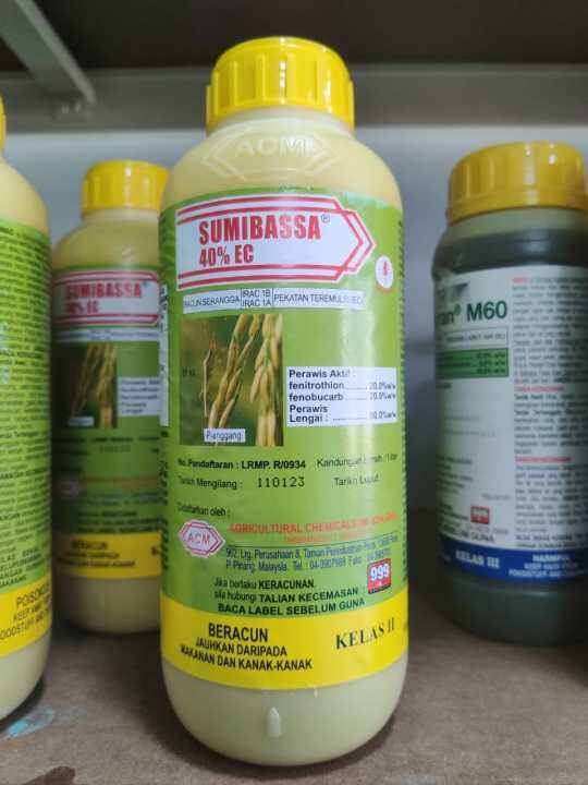 SUMIBASSA 40% EC 1 LITER (RACUN SERANGGA PEROSAK) | Lazada