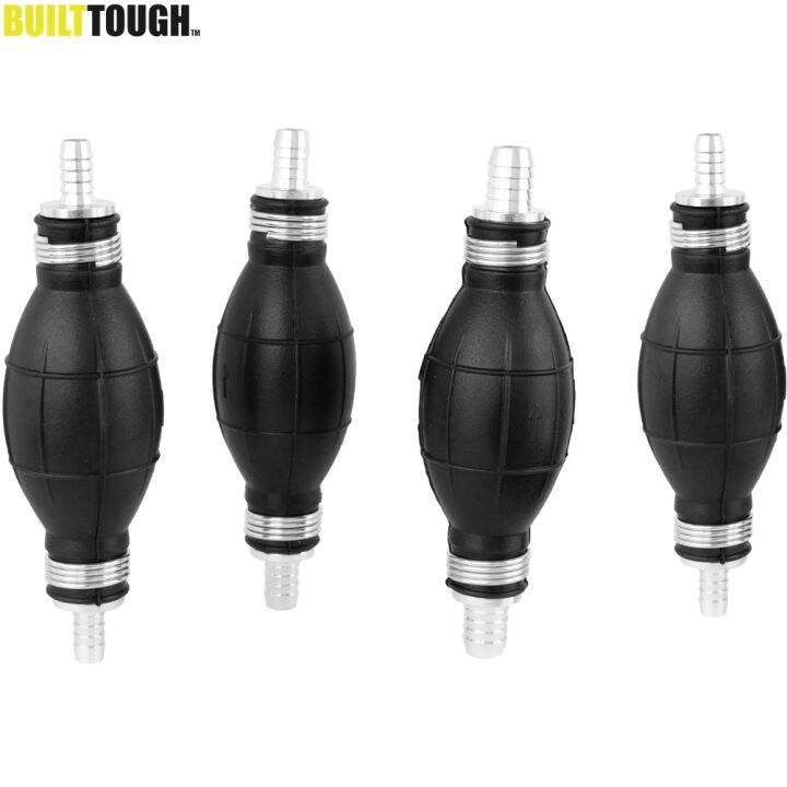 Manual Hand Fuel Pump Rubber Aluminum Hand Bulb Diesel Gas Petrol Water ...