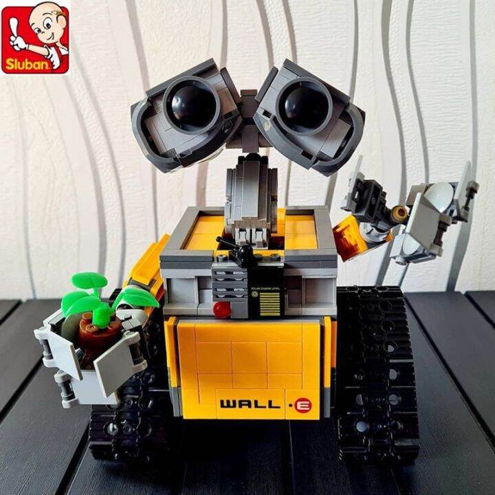 ของเล่นตัวต่อเลโก้ หุ่นยนต์ WALL-E 687 ชิ้น สําหรับเด็ก 21303 | Lazada.co.th