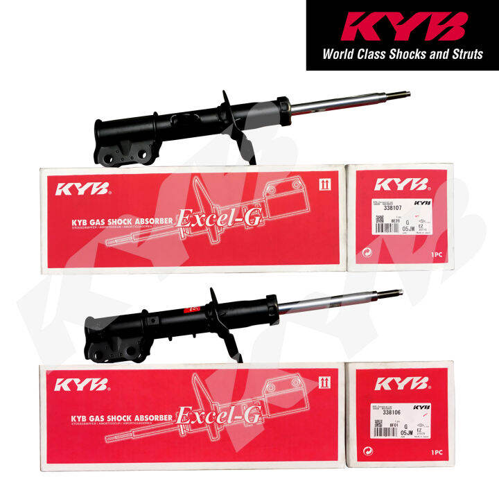 KYB 338106/338107 for Hyundai Accent 2011 - 2020 Set of 2 Front Gas ...
