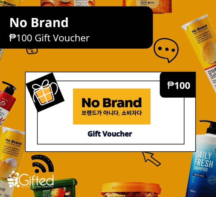 No Brand PHP 100 Gift Voucher | Lazada PH
