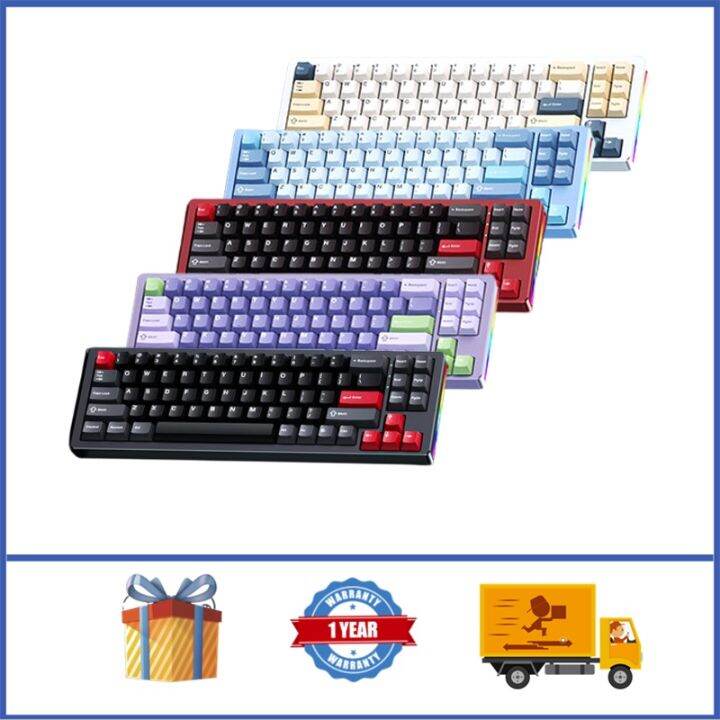 XINMENG M71 Aluminum Mechanical Keyboard Wireless 68% Layout GASKET Hot ...