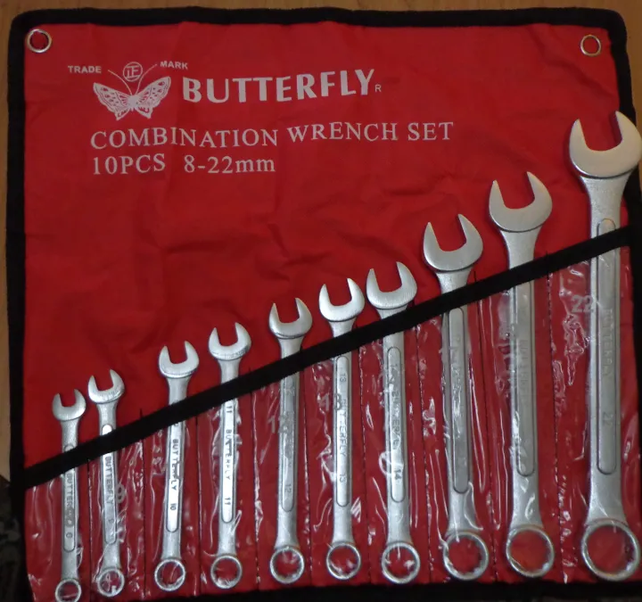 Combination Wrench Set | 10 pieces | 8 to 22 mm | Lazada PH