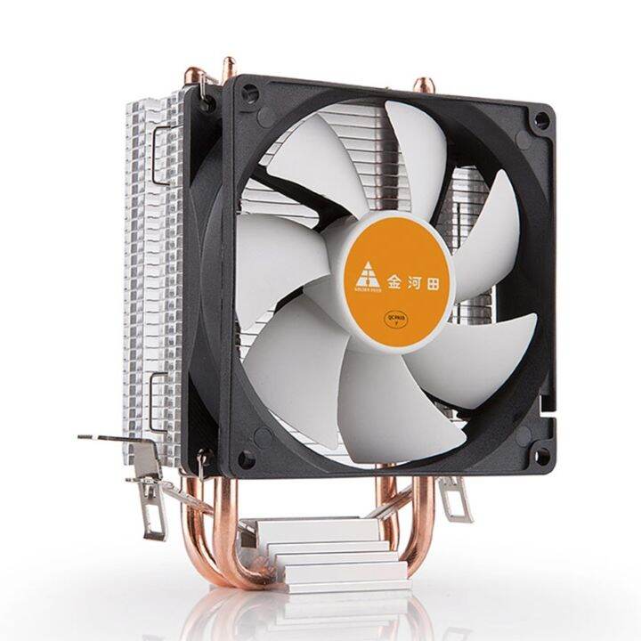 Golden field G490 2 Heat Pipe Radiator 92mm quiet fan support LGA775 ...