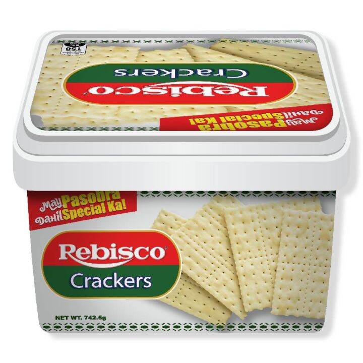 Rebisco Crackers Tub 850g x 1pc | Lazada PH
