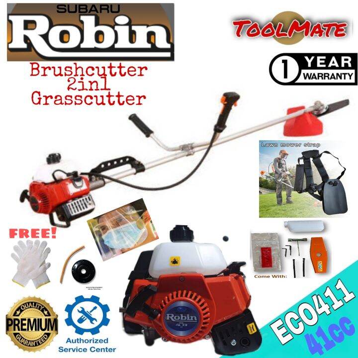 Brushcutter Grasscutter 2stroke ENGINE NB411 Eco 40cc Warranty Freebies ToolMate | Lazada PH