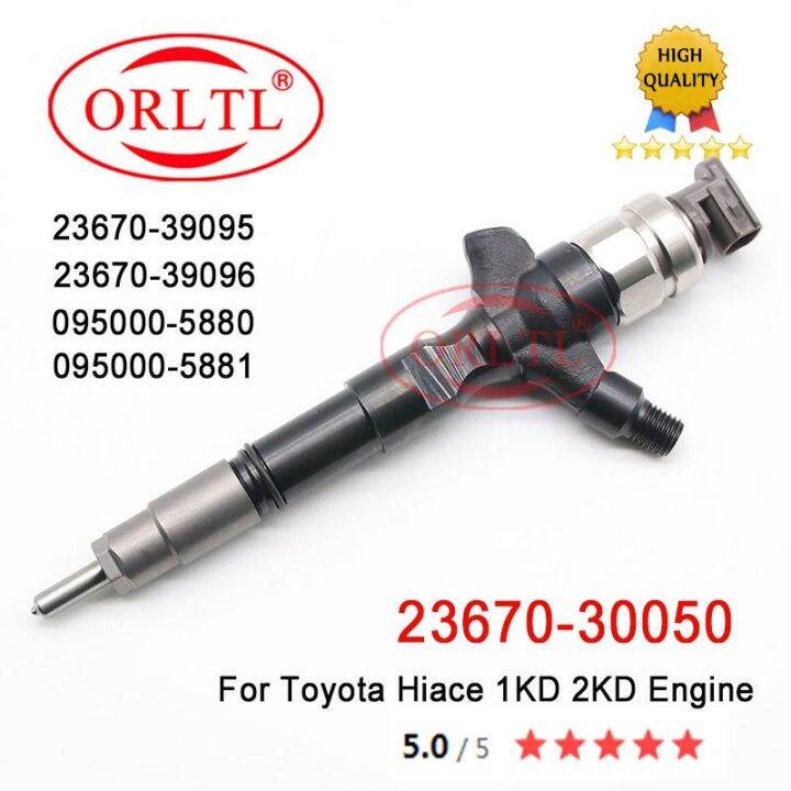 095000-5880 095000-5881 New Injector 2367030050 Common Rail Denso Fuel Injector 23670-30050 For ...