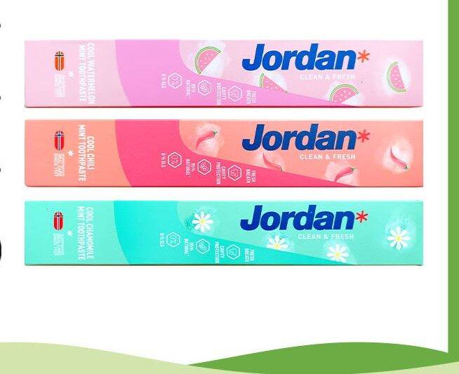 JORDAN CLEAN & FRESH COOL TOOTHPASTE ASSORTED FLAVOR 75G | Lazada