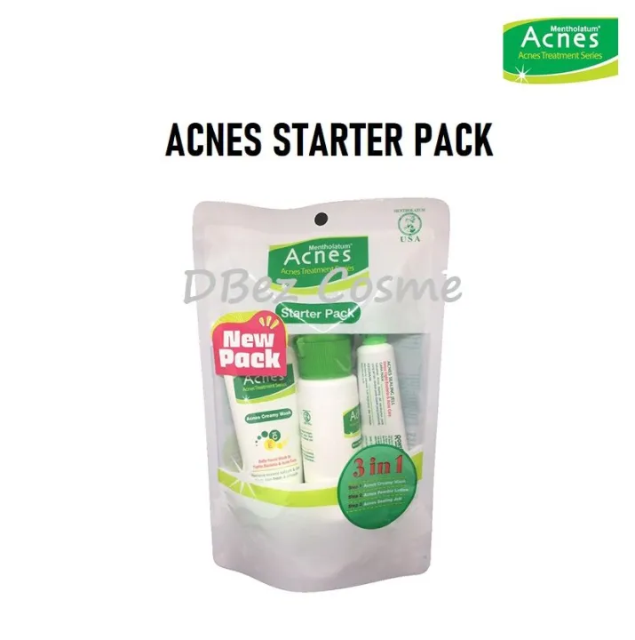 Acnes Starter Pack ( 3 in 1 ) - Paket acnes | Lazada Indonesia