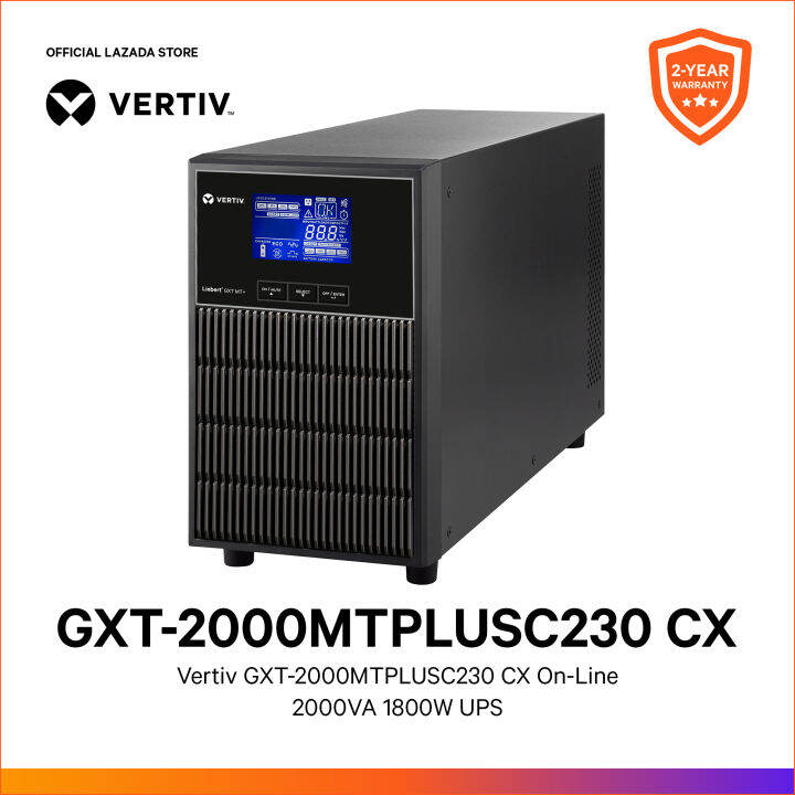 Vertiv™ Liebert® GXT MTPLUS CX2000VA/1800W, 240V Mini-tower UPS | Lazada PH