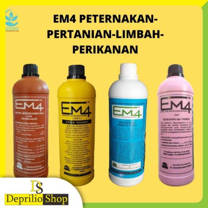 EM4 Peternakan Perikanan Pengolahan Limbah dan Kompos | Lazada Indonesia