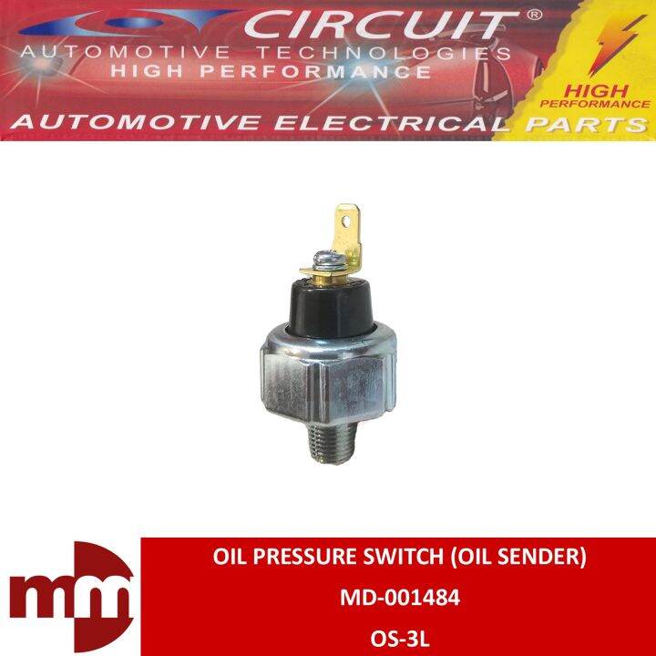CIRCUIT Oil Pressure Switch (Oil Sender) UNIVERSAL OS-3L | Lazada PH