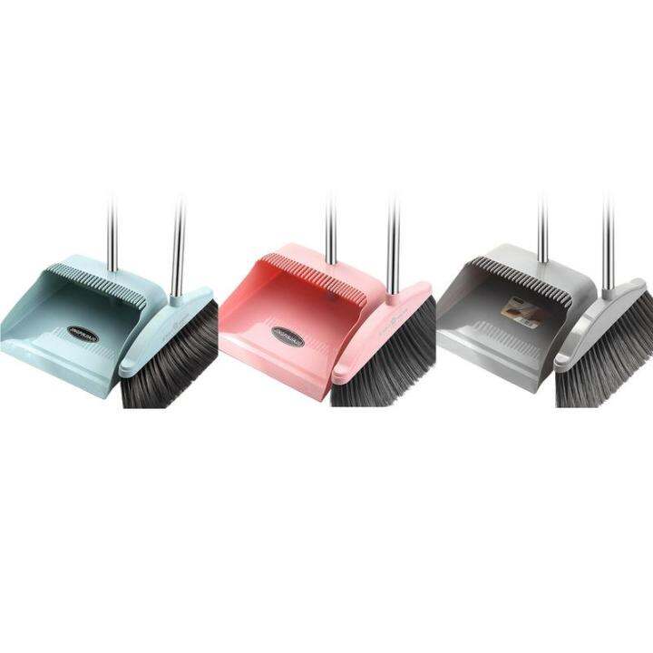 New Broom And Scoop Set Dustpan Dust Brooms Sets Dustpan Combination ...