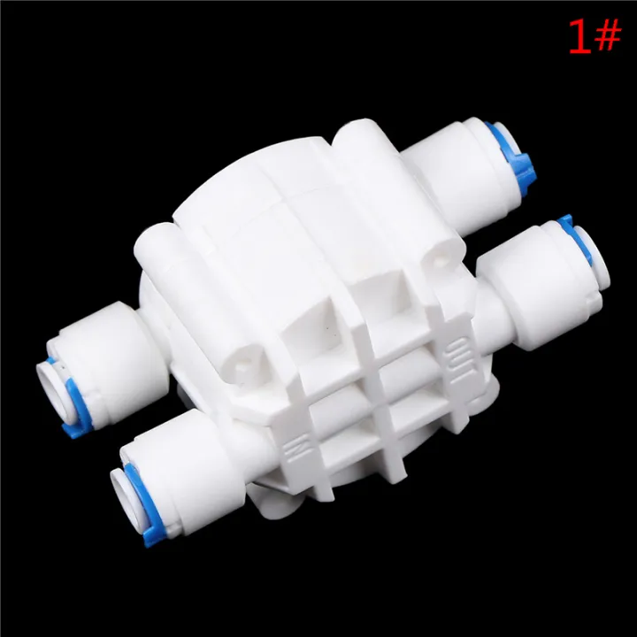 WUJI 4 Way RO Auto Shut-Off Valve Switch 1/4" Water Purifier Reverse ...