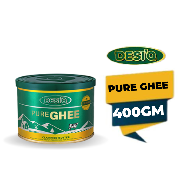 (100% NATURAL) DESI’Q PUREE GHEE/ COW GHEE/ CLARIFIED BUTTER (MINYAK ...