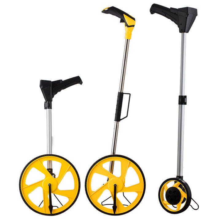 Measuring counter roller length marking marking wheel road surface ...