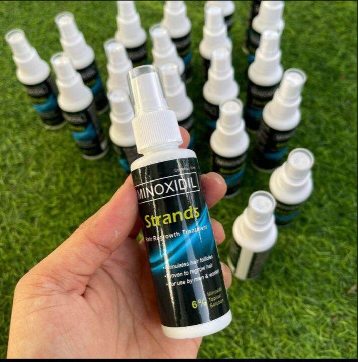 ( AUTHENTIC )Minoxidil Strands 6% Minoxidil Topical Solution Hair ...