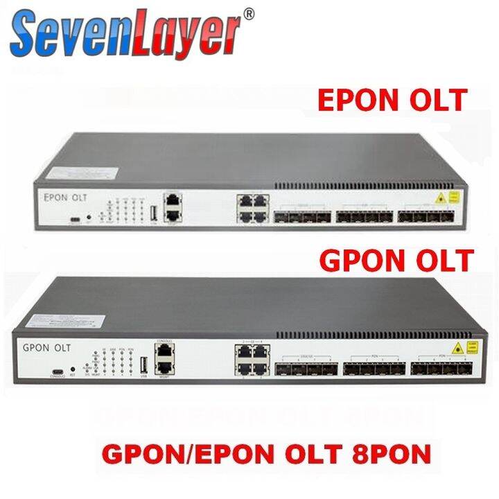 EPON OLT GPON OLT 8PON Ports FTTH CATV OLT Carrier-Grade High-Density Fiber Optic High Quality ...