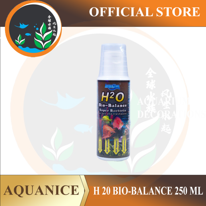 Bacteria Booster - AquaNice H2O Bio-Balance - Super Bacteria - Aquarium ...