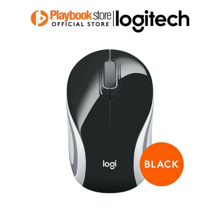 Logitech M187 1000 Dpi Plug & Play USB Receiver Optical Mini Wireless ...