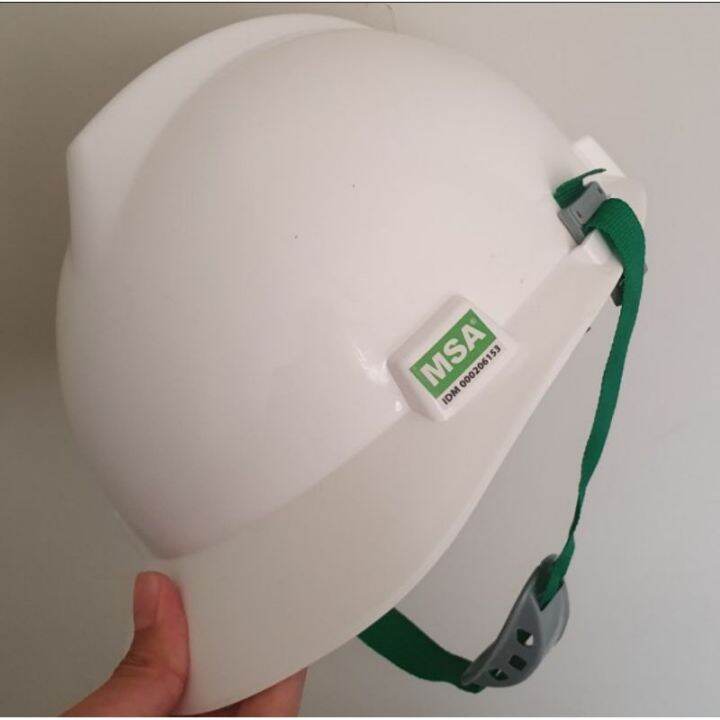 Helm Proyek MSA SNI / Safety helmet MSA SNI komplit Inner biasa + tali ...