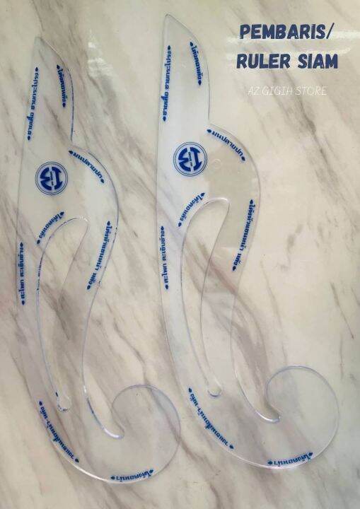 Pembaris Jahitan /Ruler Siam | Lazada
