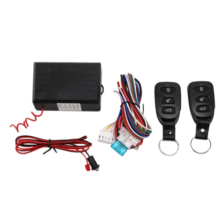 Universal Car Alarm Systems Auto Remote Central Kit Door Lock Keyless ...