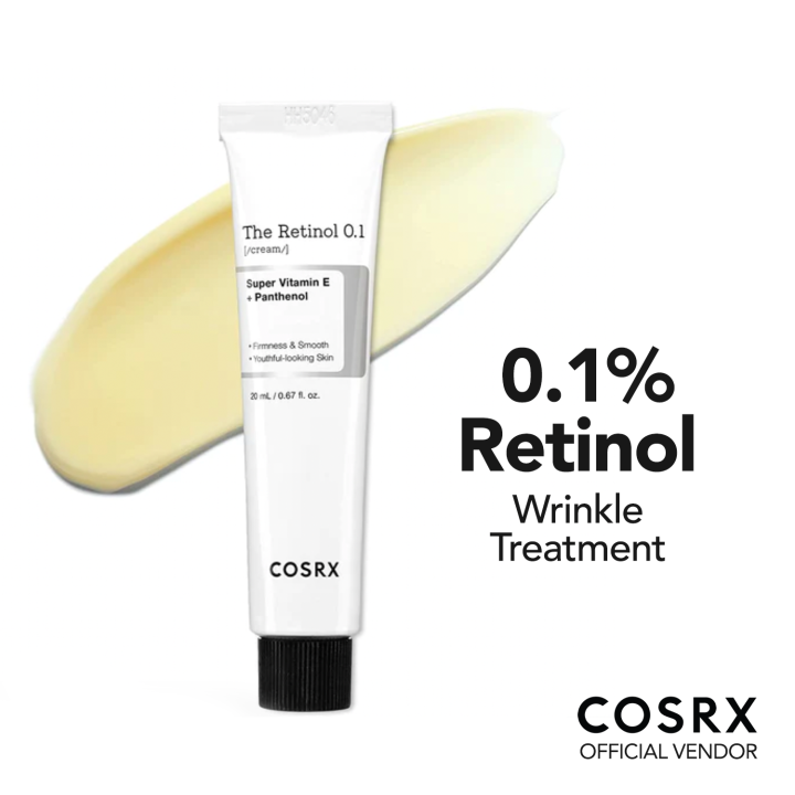 COSRX The Retinol 0.1 Cream 20ml | Lazada PH