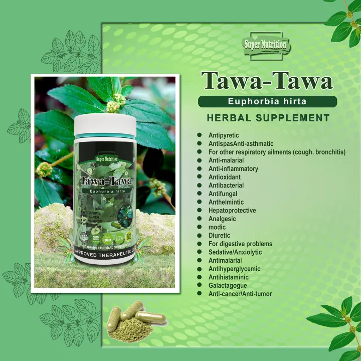 100% Natural Tawa Tawa Capsule | Lazada PH